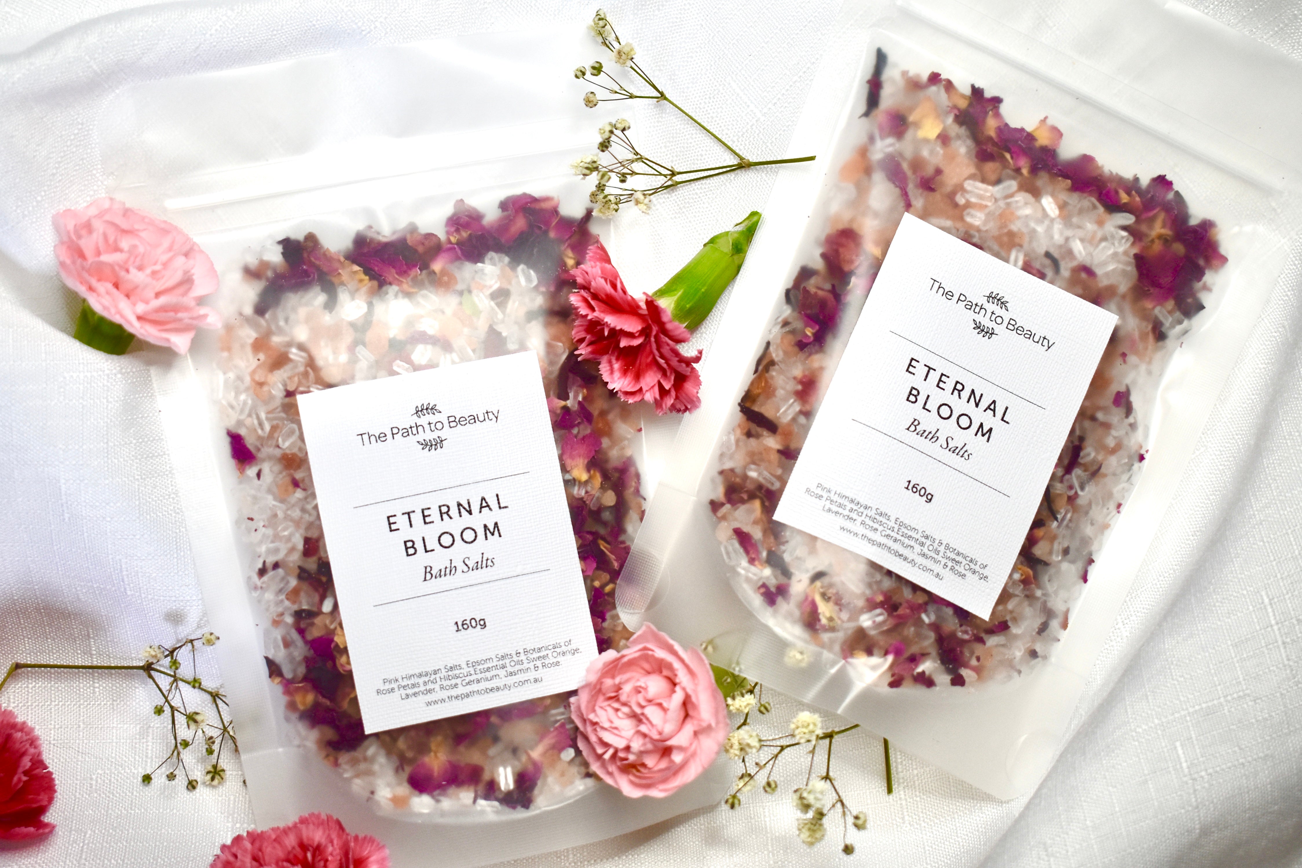 Eternal Bloom Bath Salts – The Path to Beauty